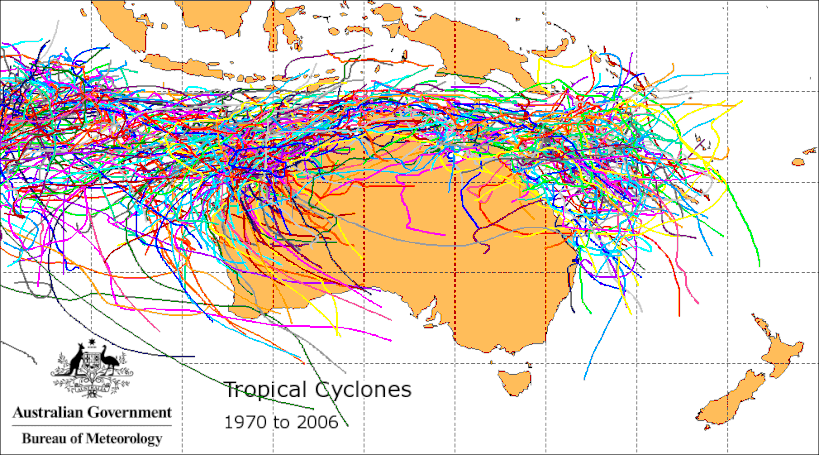 Past Tropical Cyclones Past Tropical Cyclones