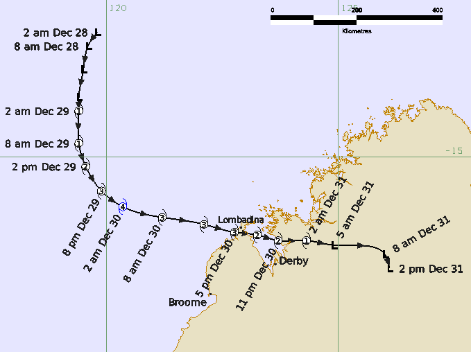 Severe Tropical Cyclone Hayley