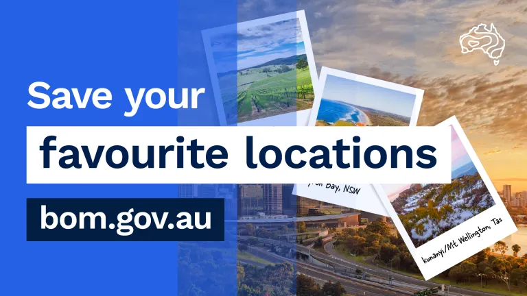 Find your local weather at a glance | The Bureau of Meteorology