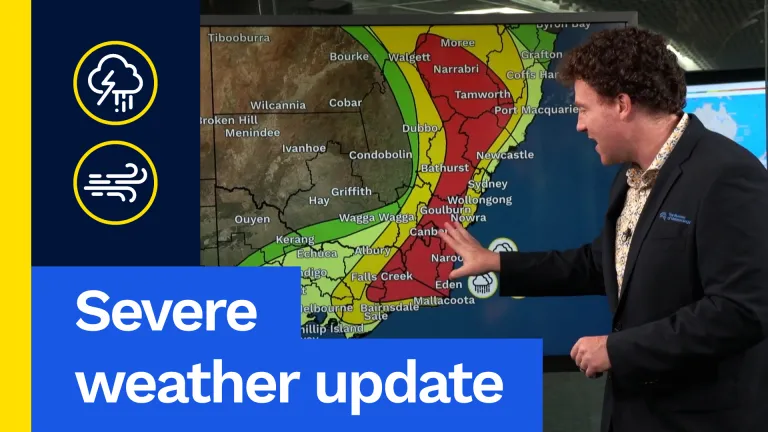 Severe weather update: Severe storms, rain and wind for the south-east ...