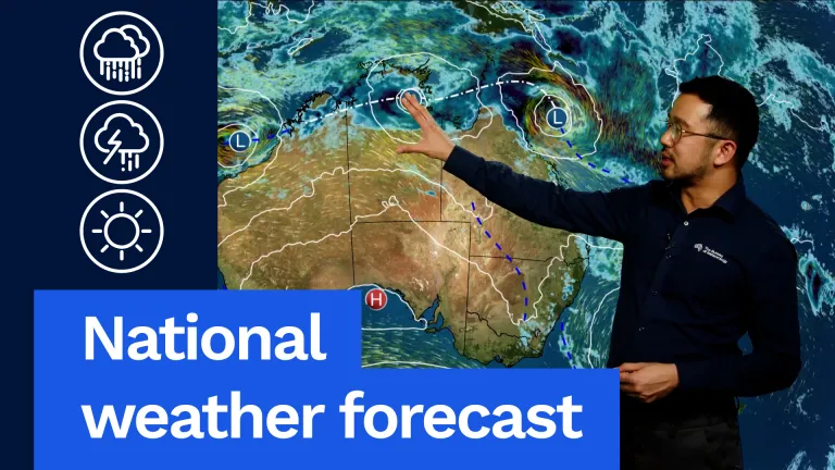 National weather forecast: Tropical lows in the north, drier elsewhere ...