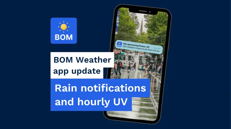 BOM Weather app update: Rain notifications and hourly UV forecast | The ...