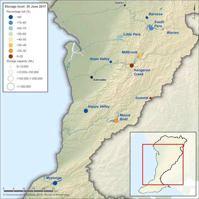 NWA 2017: Adelaide: Region description: Geographic information